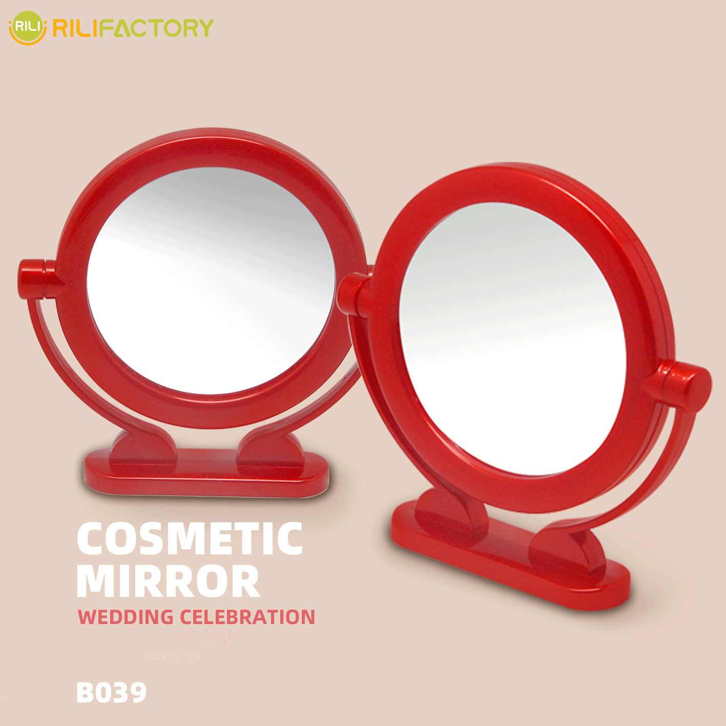 Double-sided Table Mirror - Homeware Customized Manufacturer | Rilifactory