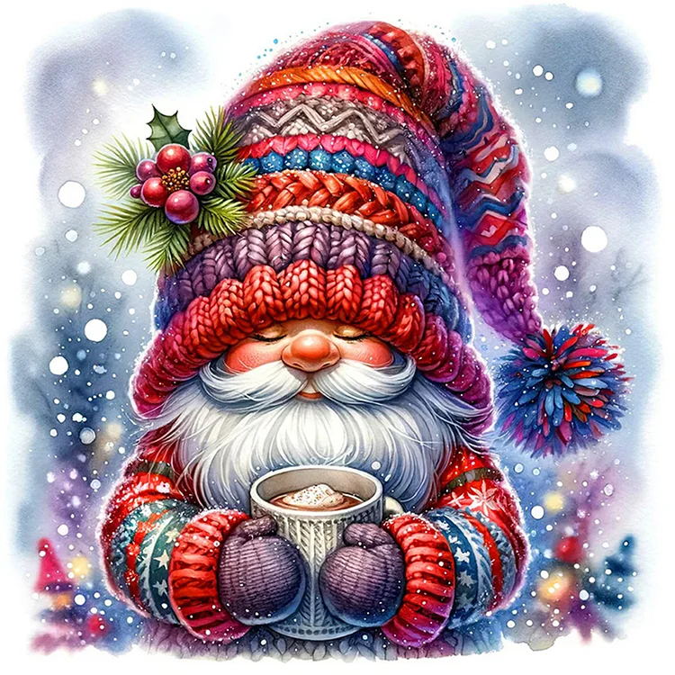 DIY Painting By Numbers | Gnomes In Jumpers - 40cm*40cm