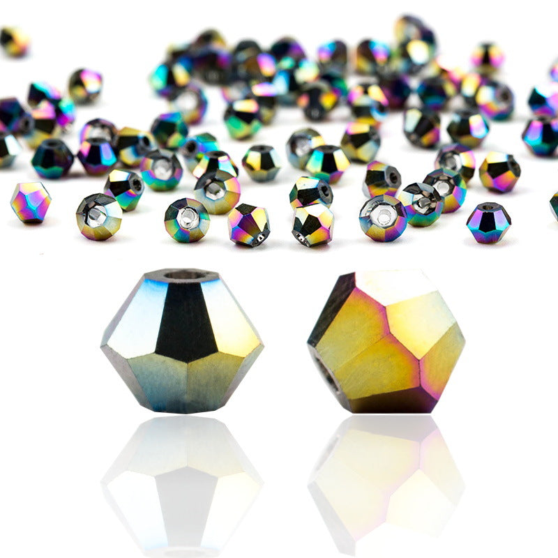 Plating Rhombus Embroidered Beads