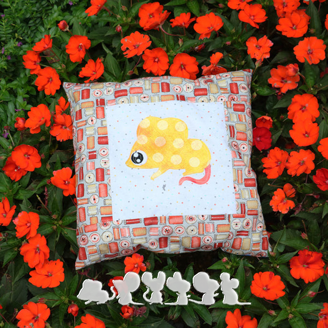 Cute Mouse Template Ruler-6pcs