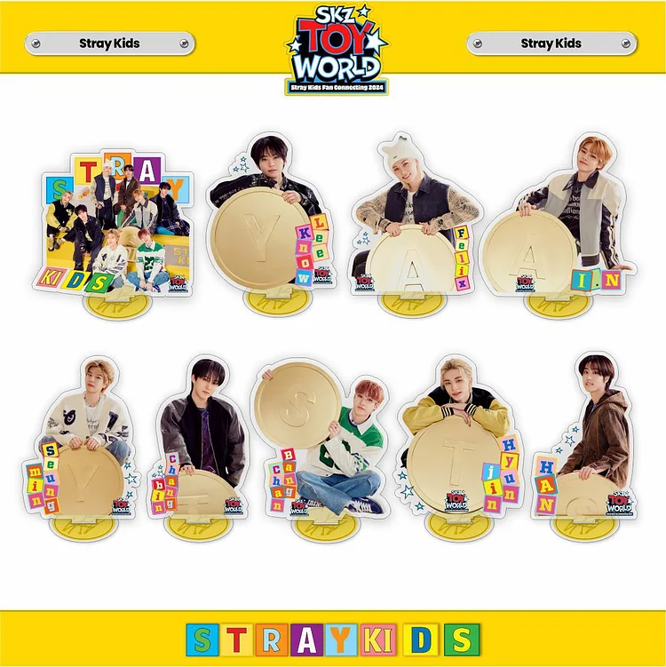 Stray Kids Fan Connecting Skz Toy World Acrylic Stand