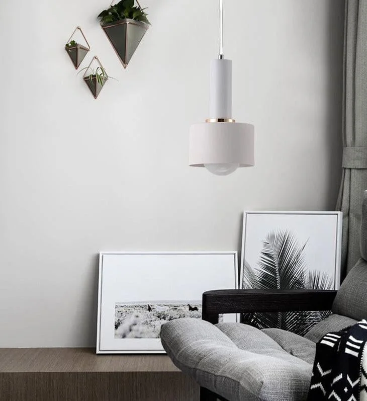 Nordic Simple Pendant Lights Modern Bedroom Dining Room Pendant lamp