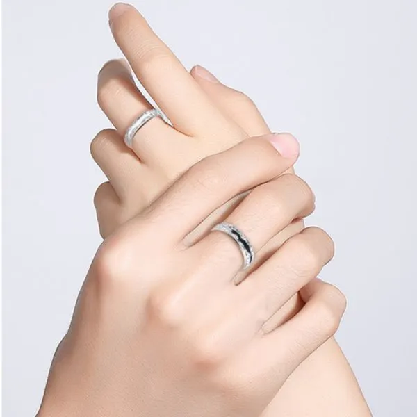 Sterling Silver Romantic Love Abyss Ring
