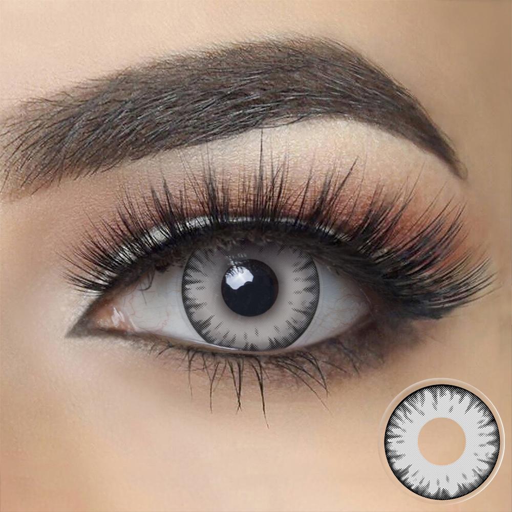 Twilight Gray Vampire Halloween Contacts