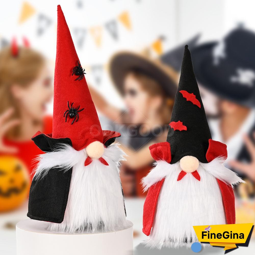 FineGina Electric Vampire Gnome For Halloween Gift