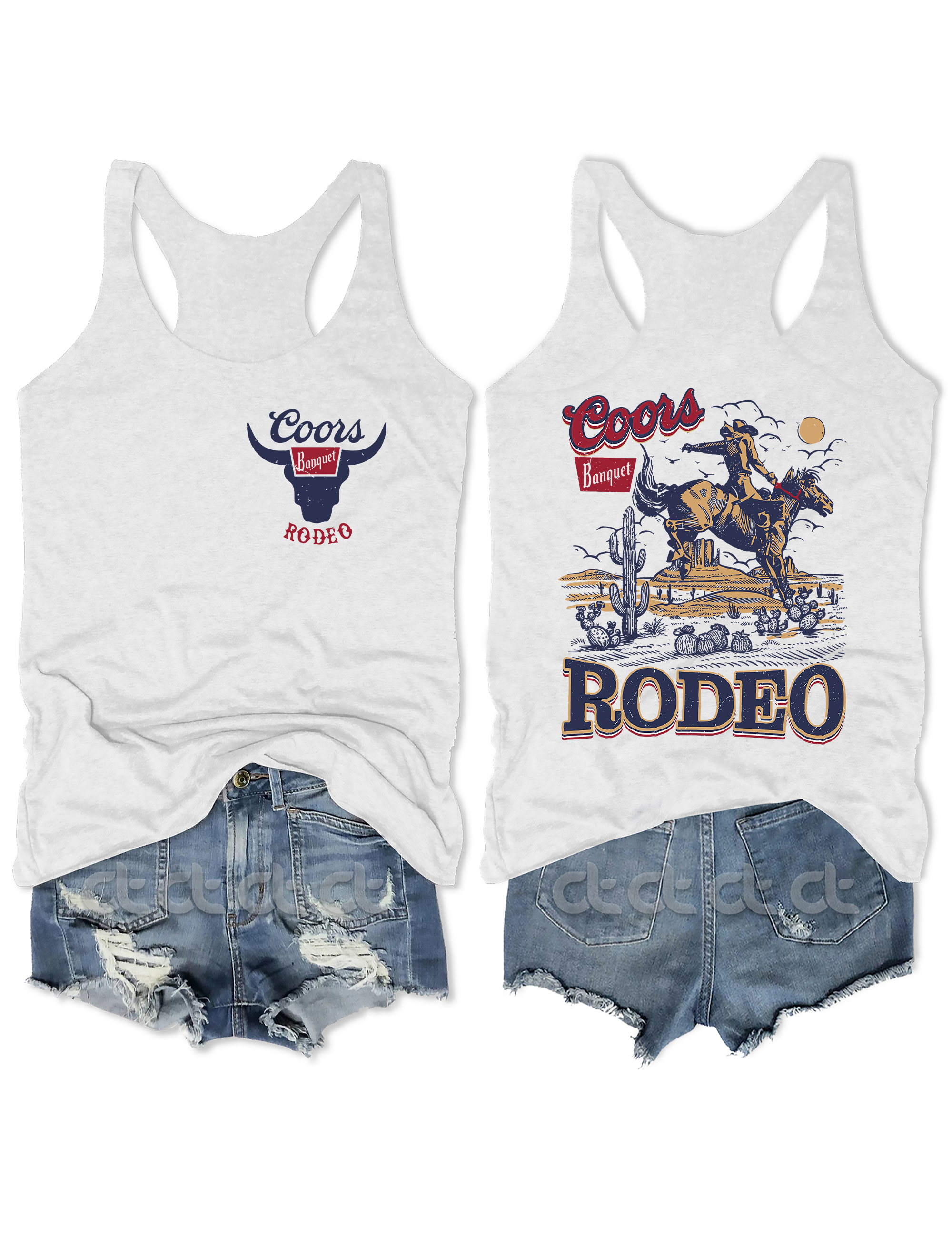 Coors Banquet Rodeo Tank