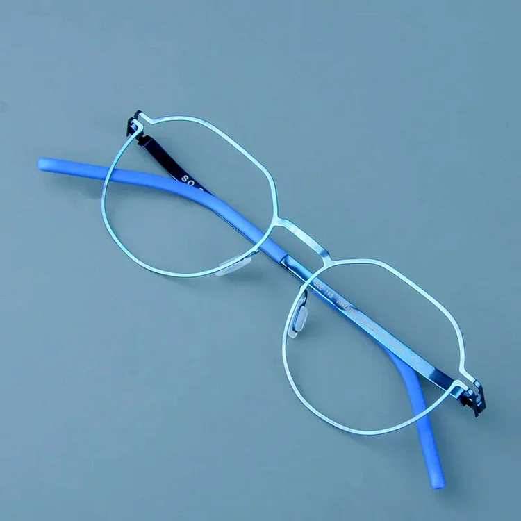 No Fading German Brand Ultralight Screwless Glasses Frame Design Men ...