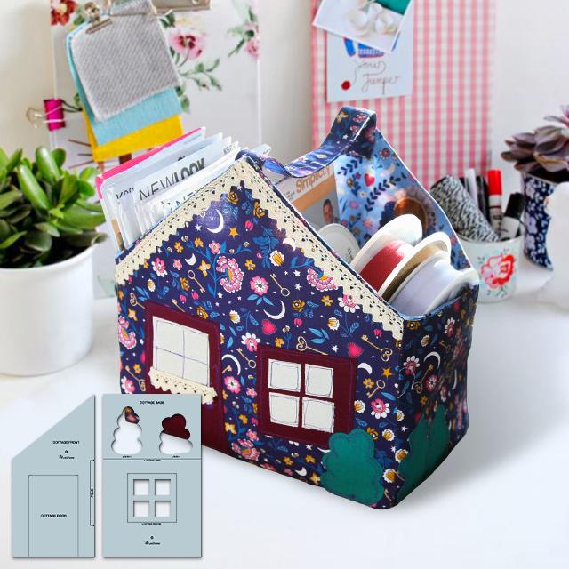 Enchanted Cottage Storage Basket&Instrution