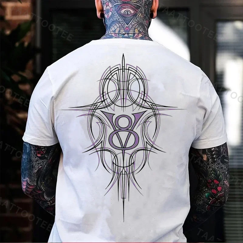 V8 Phantom Pinstripe Speed&Energy Print Men's T-shirt