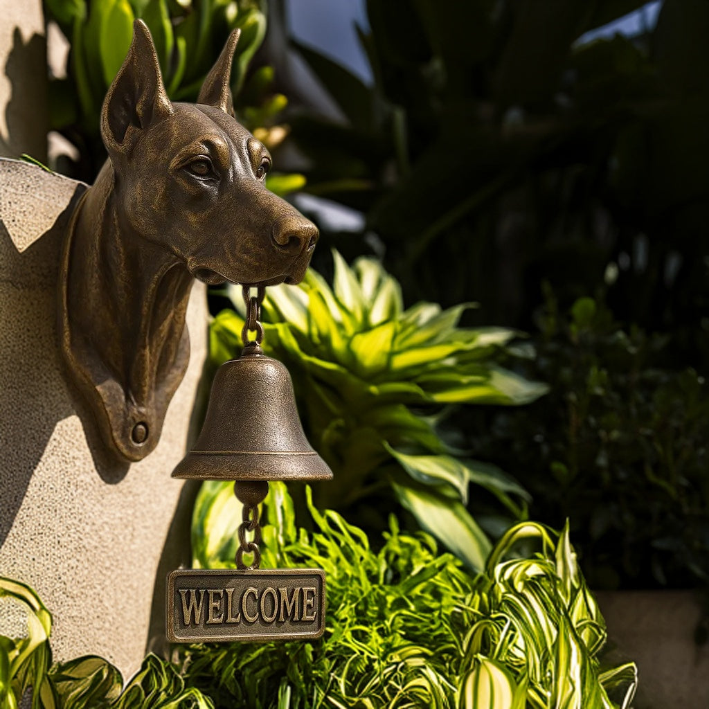 Doberman Welcome Doorbell