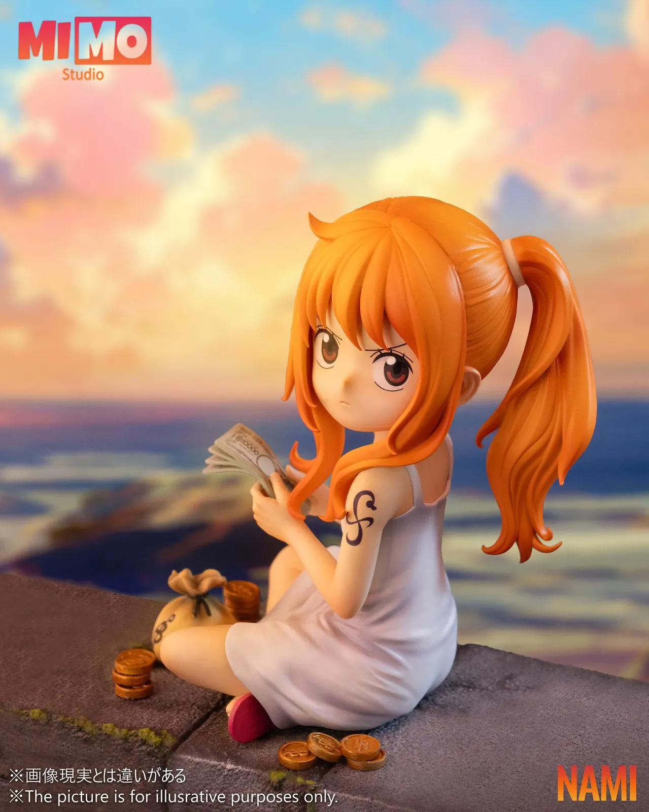 Childhood Nami - ONE PIECE Resin Statue - Mimo Studio