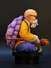 1/6 Scale Master Roshi & Turtle - Dragon Ball Resin Statue - M3 Studios