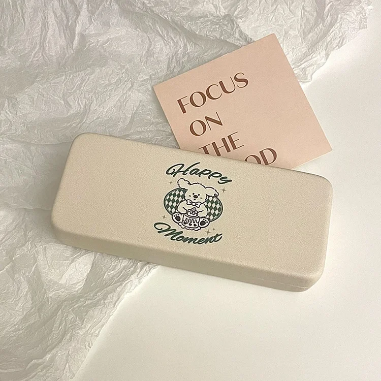 Waterproof Glasses Box Cute Hard Shell PU Leather Spectacle Cases ...