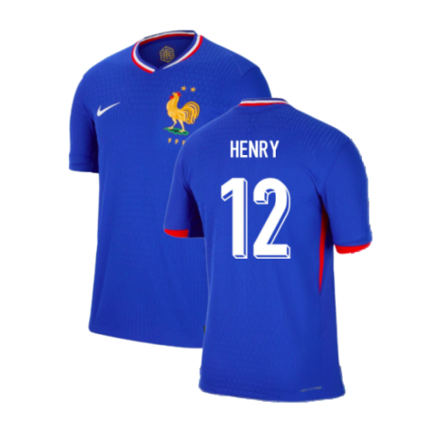 France Thierry Henry 12 Home Shirt Kit Euro 2024
