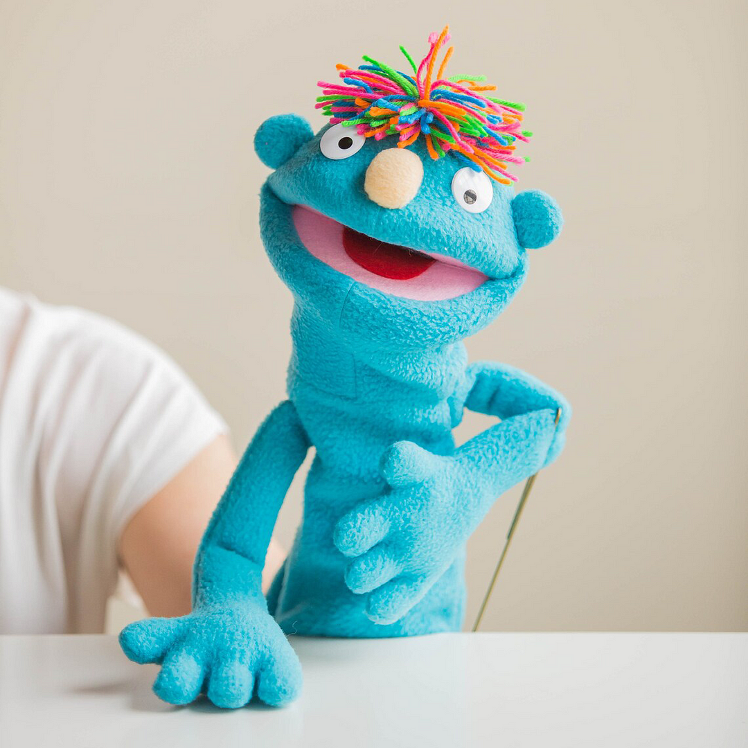 Hand Puppet Sewing Template with Instruction