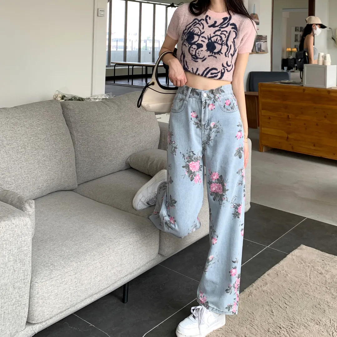 ROSE WIDE LEG JEANS