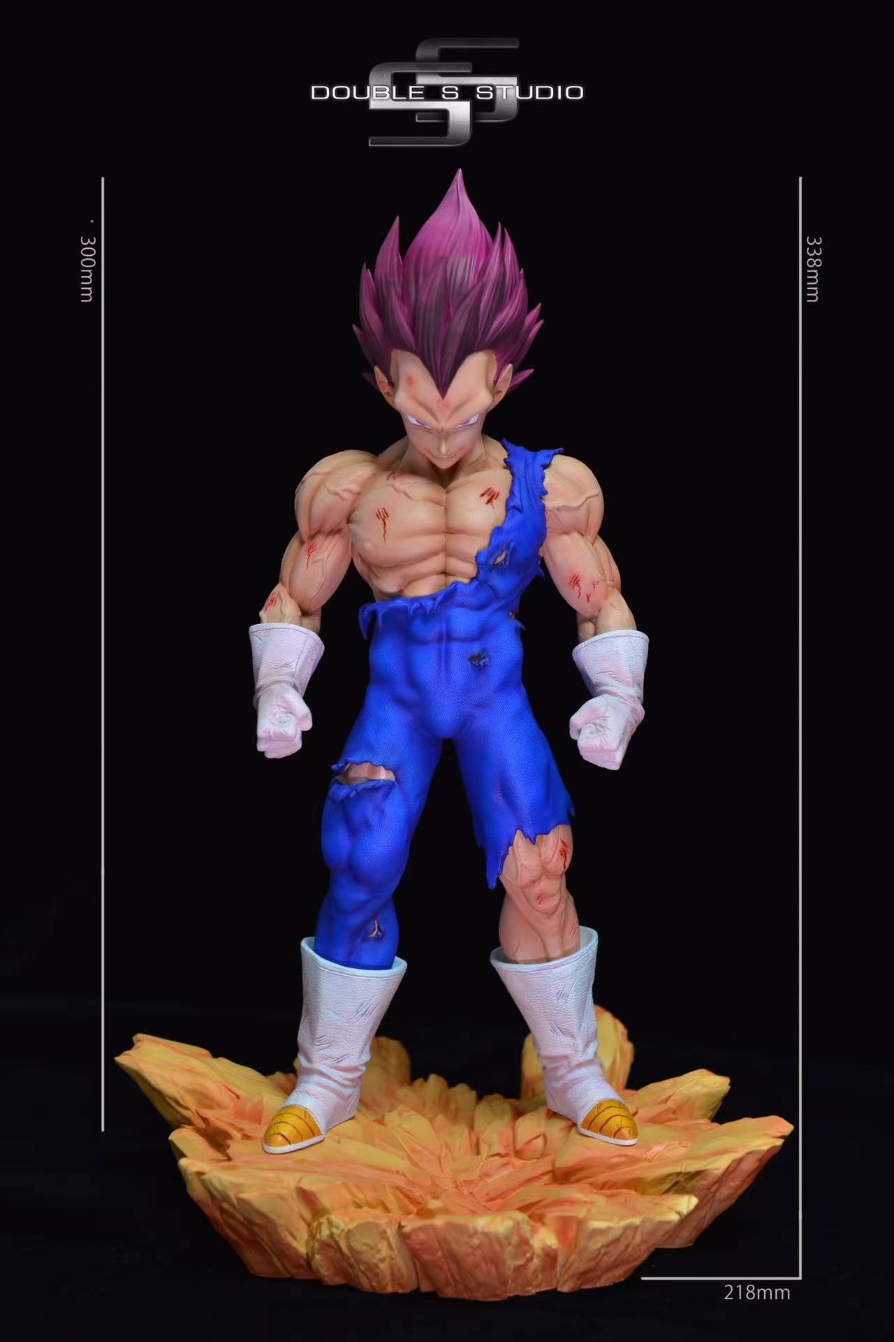 God of Destruction Vegeta - Dragon Ball Resin Statue - DOUBLE S Studios ...
