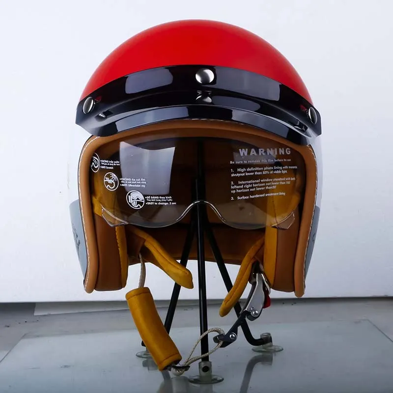 Timeless Motorcycle Helmet - DOT and ECE Approved