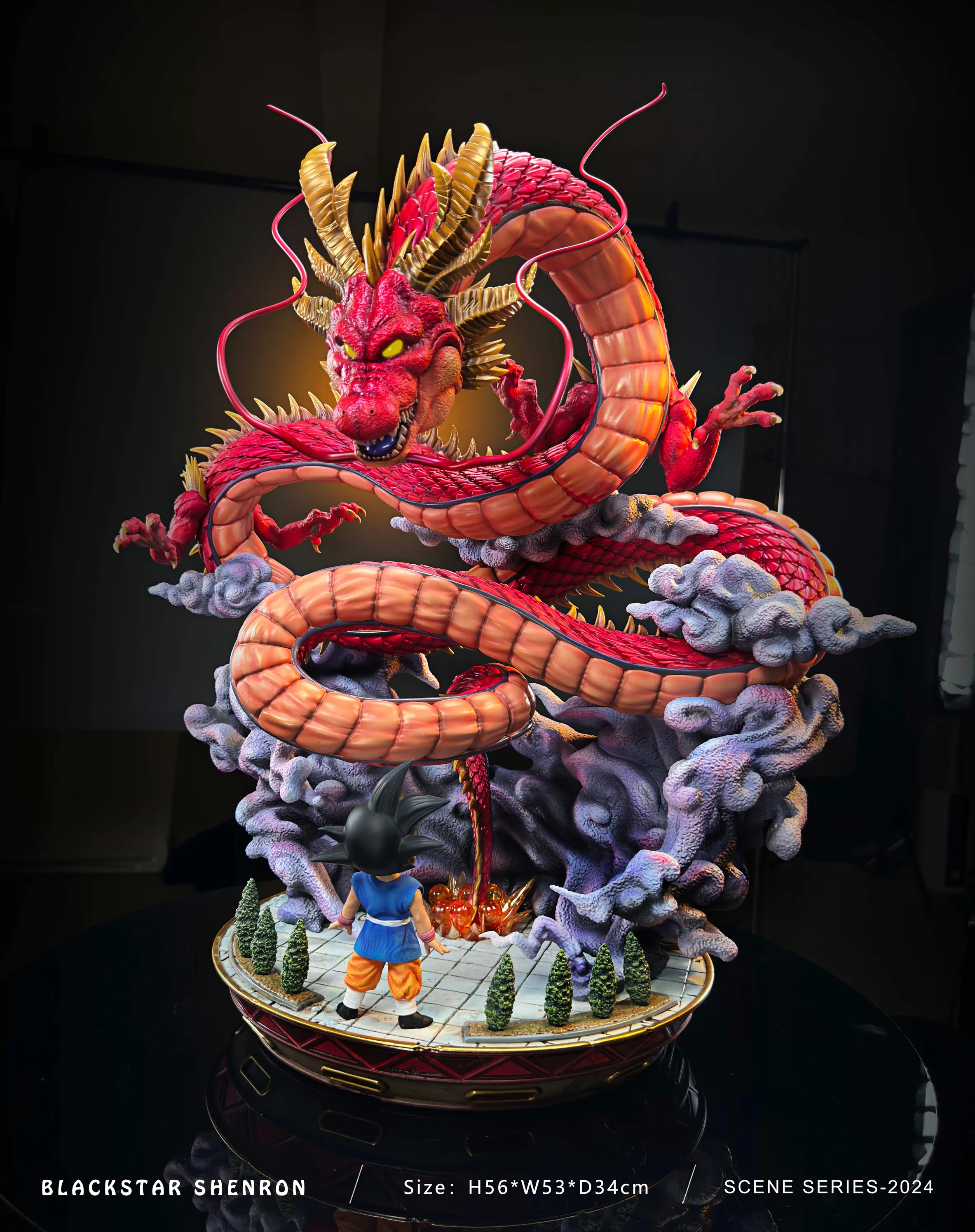 Ultimate Shenron with LED - Dragon Ball Resin Statue - D-M Studios