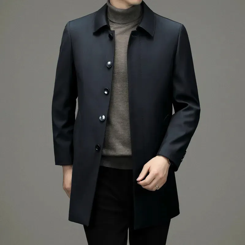 SILK-LINED DOWN JACKET