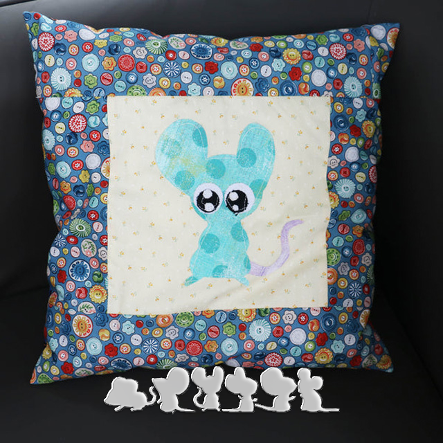 Cute Mouse Template Ruler-6pcs