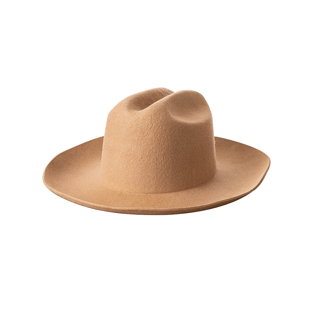 Terence Wool Felt Hat - Camel