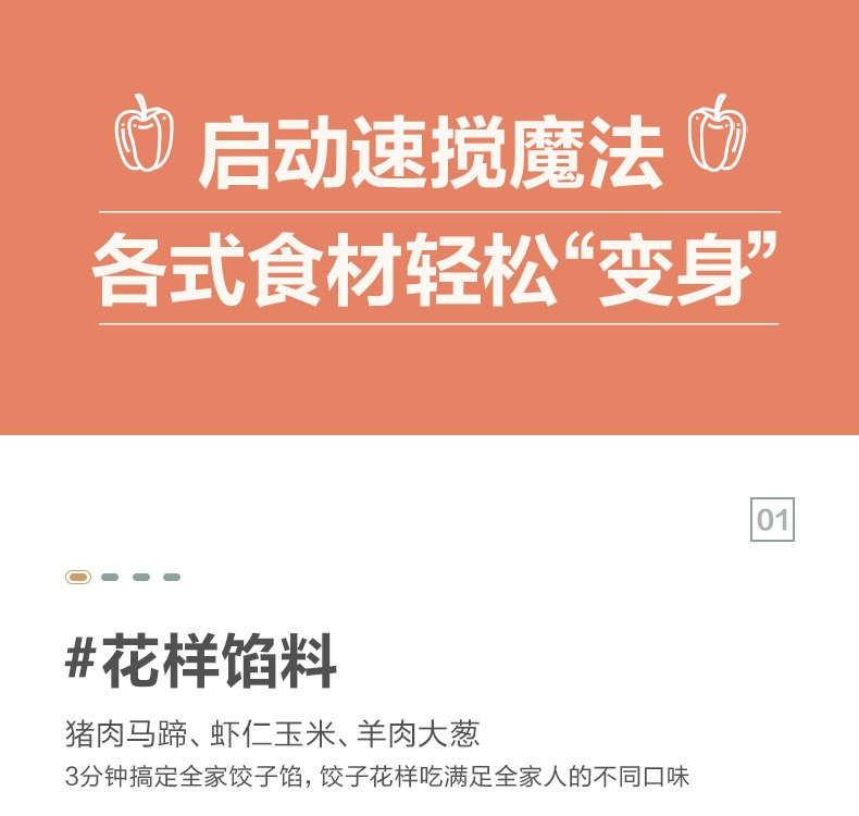 Digicat猫电澳洲-小熊拉蒜器 家用手动绞肉机切肉机手动压蒜器蒜泥器绞馅捣蒜器