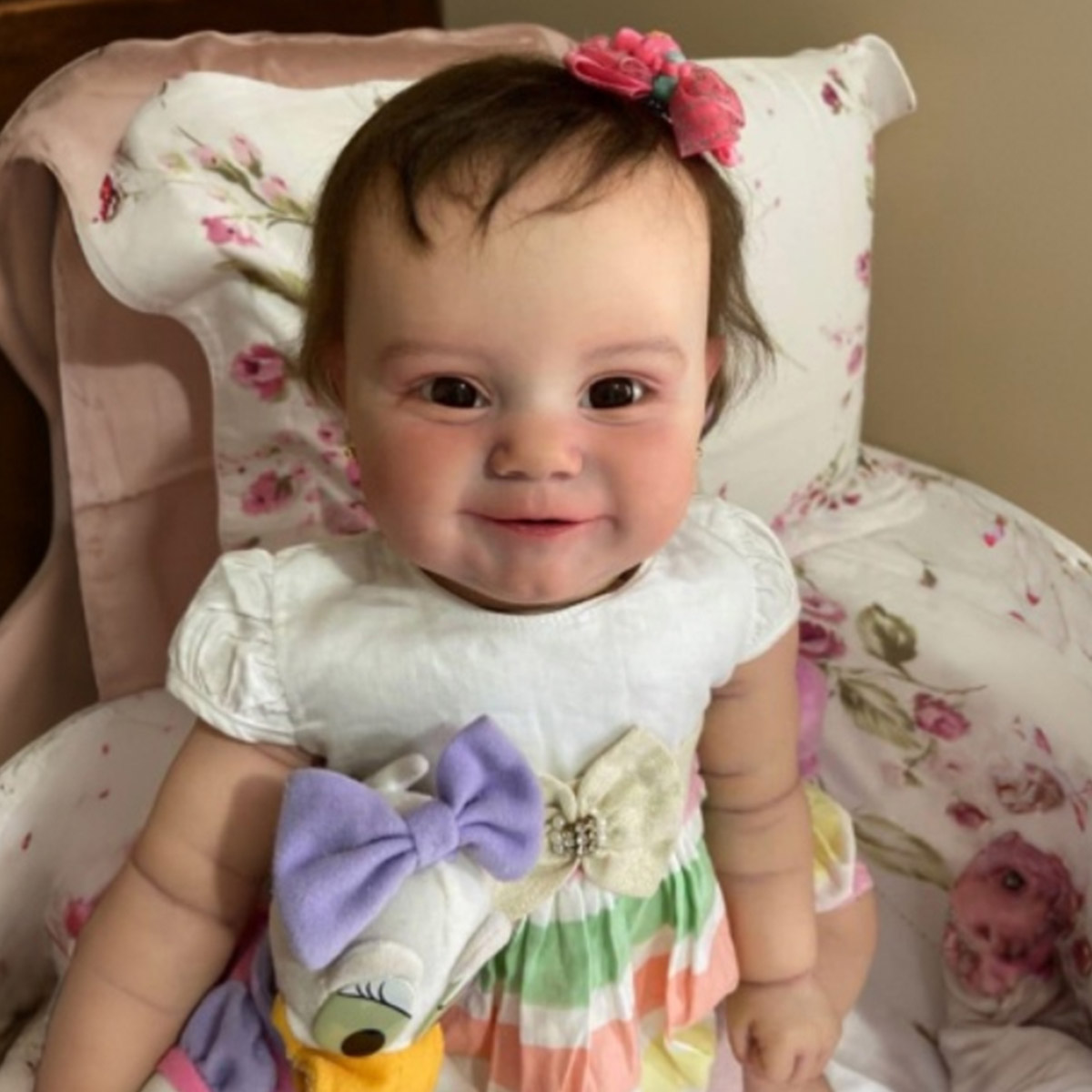 [Heartbeat Coos and Breath] 20" Reborn Toddler Realistic Baby Doll Girl ...