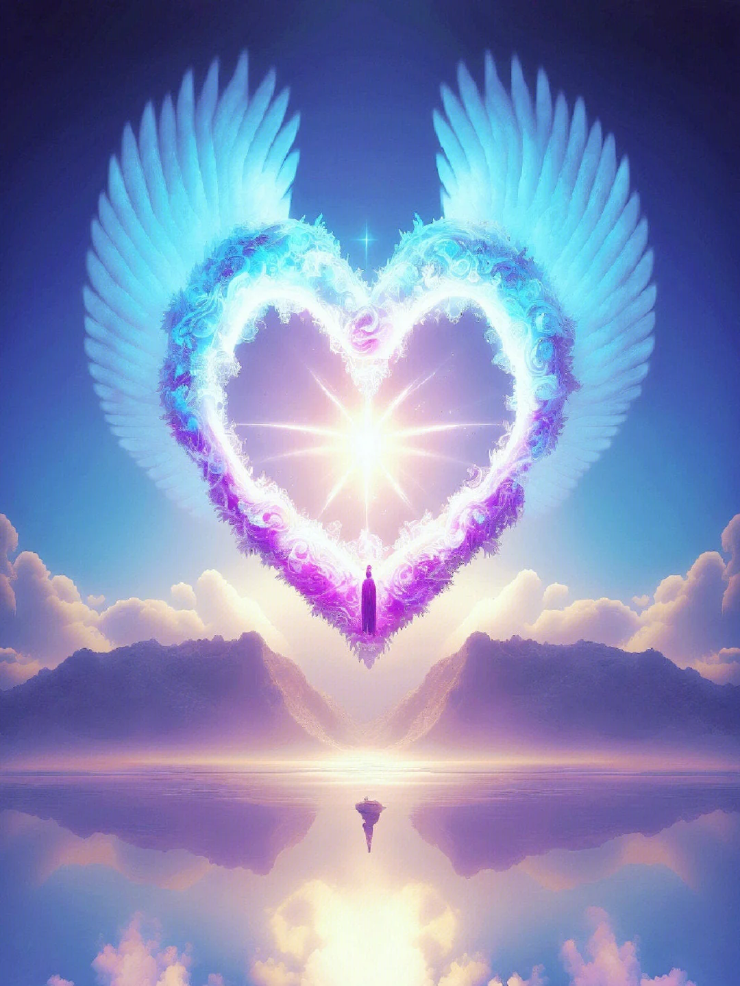 Full Round/Square Diamond Painting Kits | Angel Wings