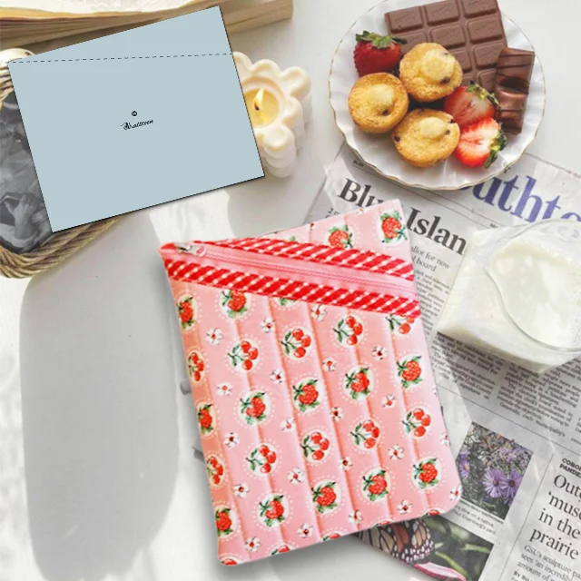 Unique Diagonal Zipper Pouch Pattern Template - Includes Tutorial