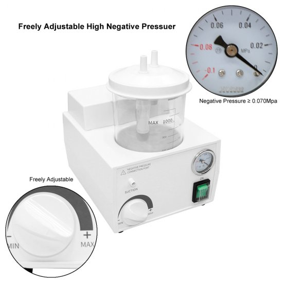 Portable Phlegm Suction Machine,Phlegm Suction Unit 1000ml