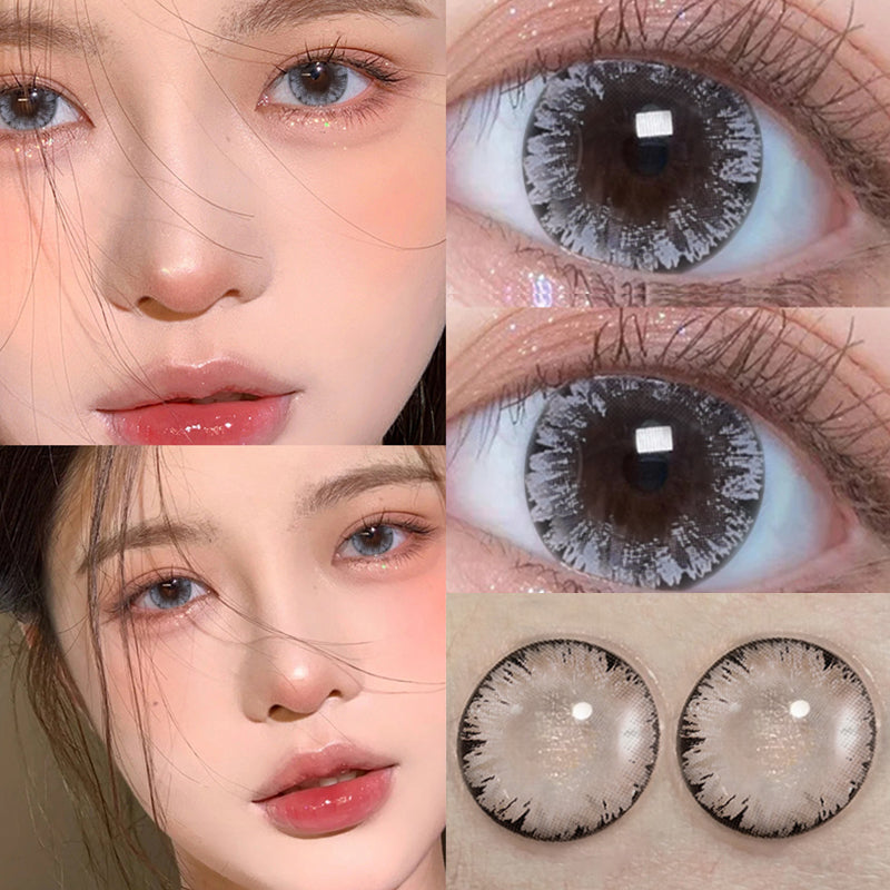 Ash Grey Cosmetic Contact Lenses