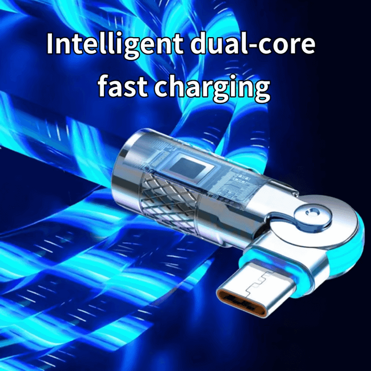 🪫Limited time 55% discount 📲Rotating glow data cable