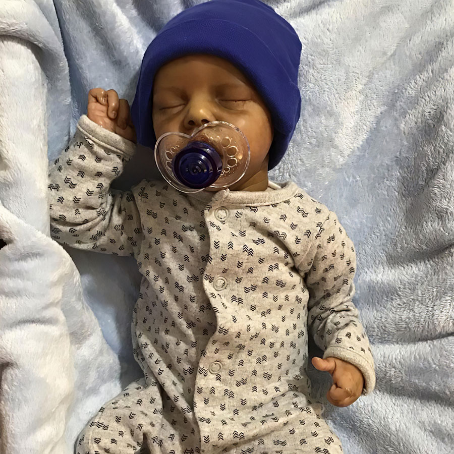 12 Inches Adorable Reborn Baby named George