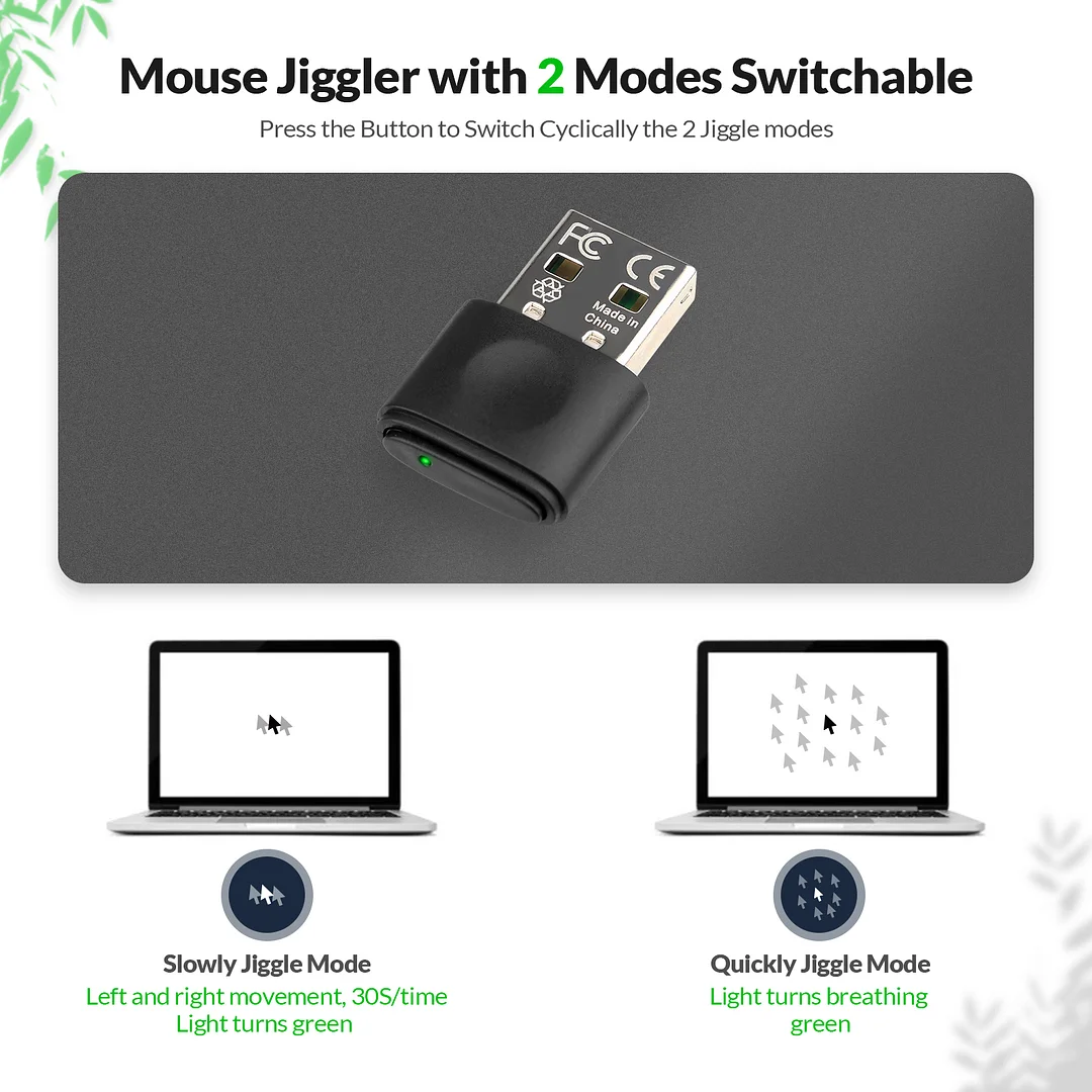 Rii Mouse Jiggler With switch