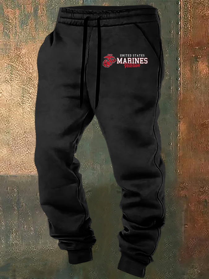 Men's United States Marines Pattern Classic Sweatpants