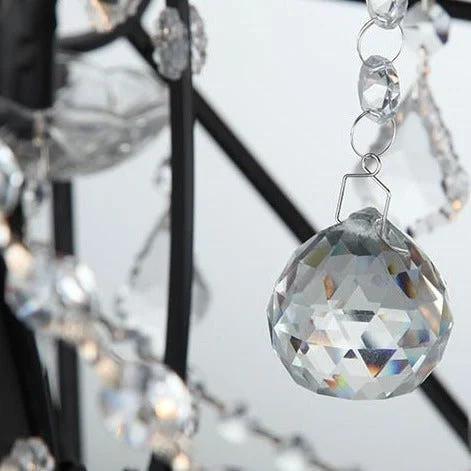 Chandelier Round Crystal Lamp Staircase Restaurant Bar Decoration ...