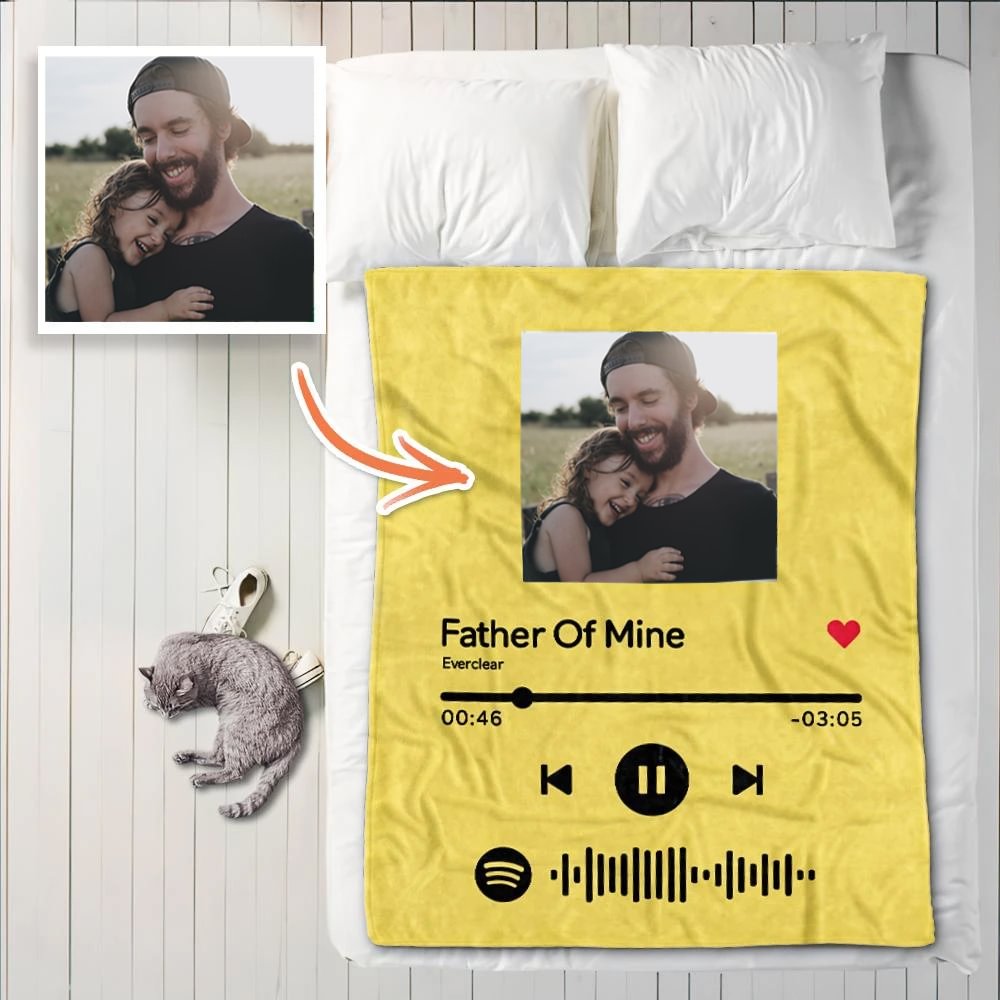 custom-spotify-code-blanket-personalized-song-player-photo-blankets-for-dad