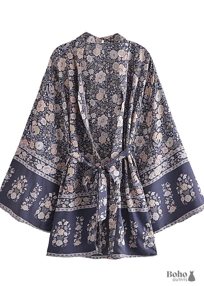 Women's Chic Sunday Boho Kimono Dress - Ladylim