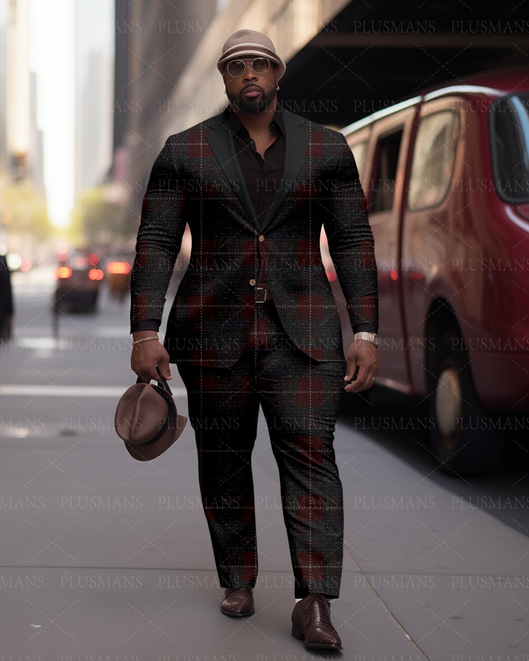 Men's L-10XL Big And Tall Plus Size Gentleman's Classic Business ...