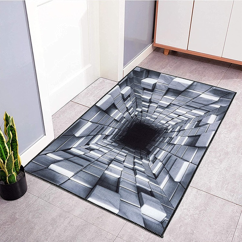Nigikala Optical Illusion Rug Vortex Trippy Carpet Realistic Unique ...