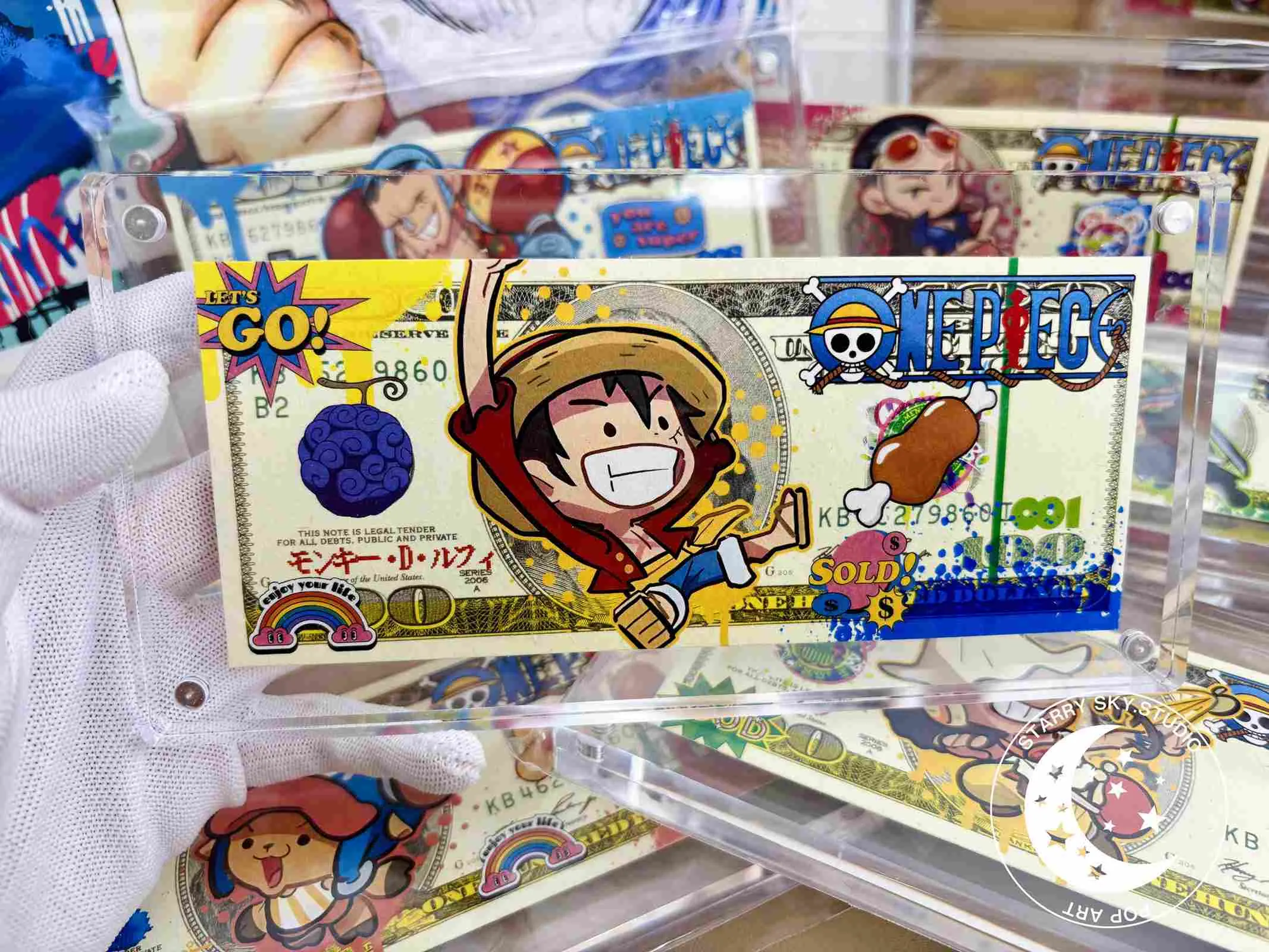 Straw Hat Pirates Dollar Decorative Painting - ONE PIECE - Xingkong Studio