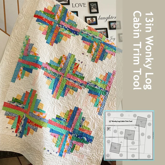 Wonky Log Cabin Trim Tool (With Instructions)