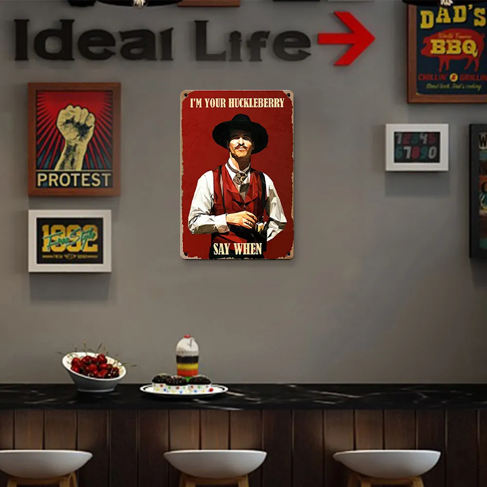 20*30cm - Cowboy - Vintage Tin Signs