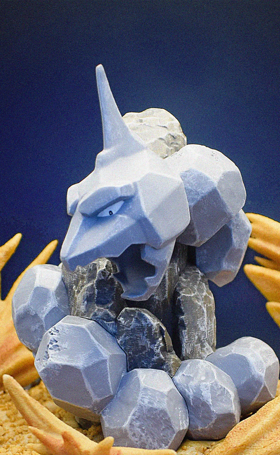 1/20 Scale World Zukan Original Colour Realistic Style Onix- Pokemon ...