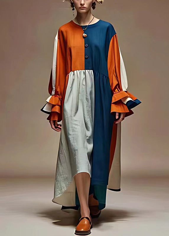 Pre sale - shipping in 30 days/Bohemian Colorblock Oversized Patchwork ...