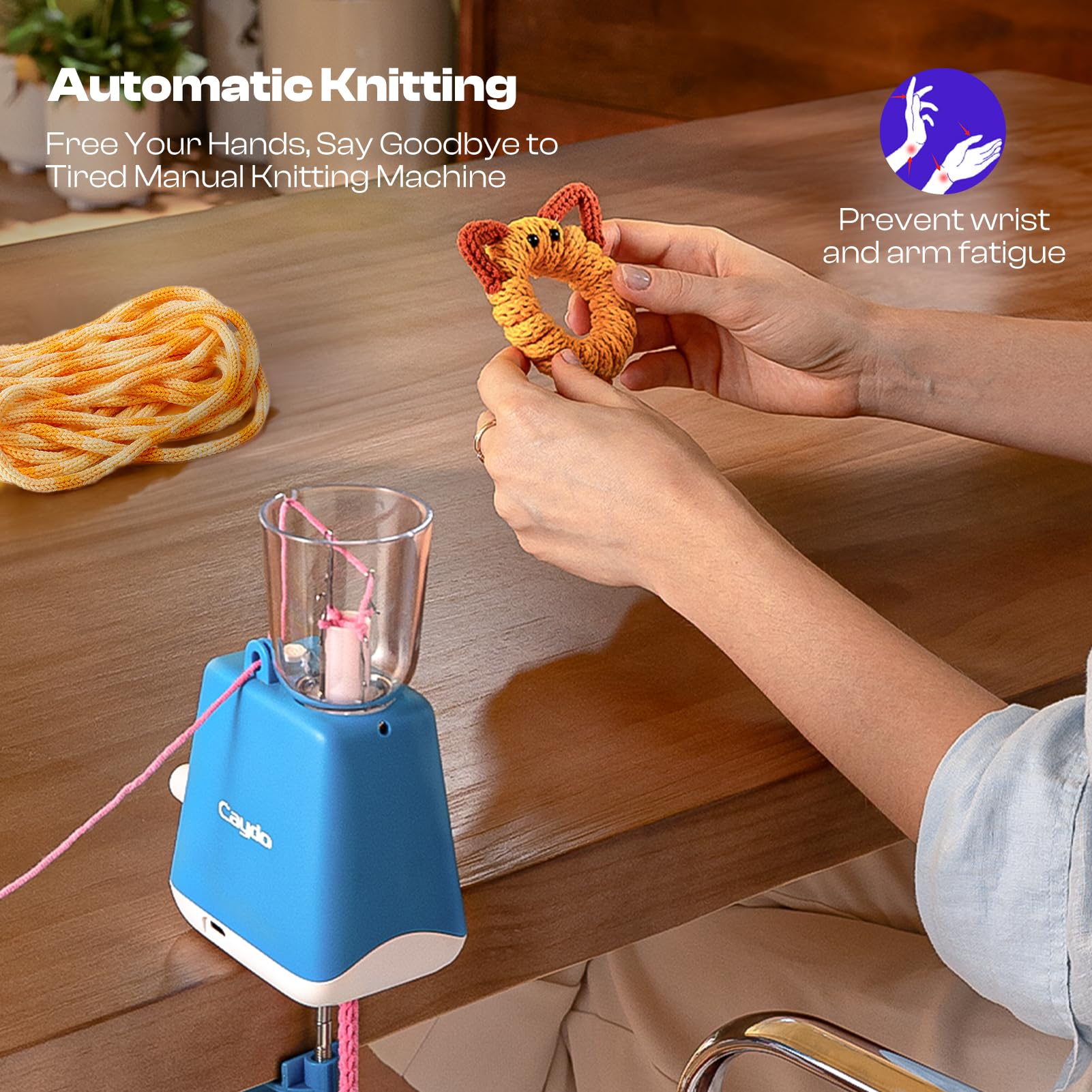 Automatic Electric Knitting Machine
