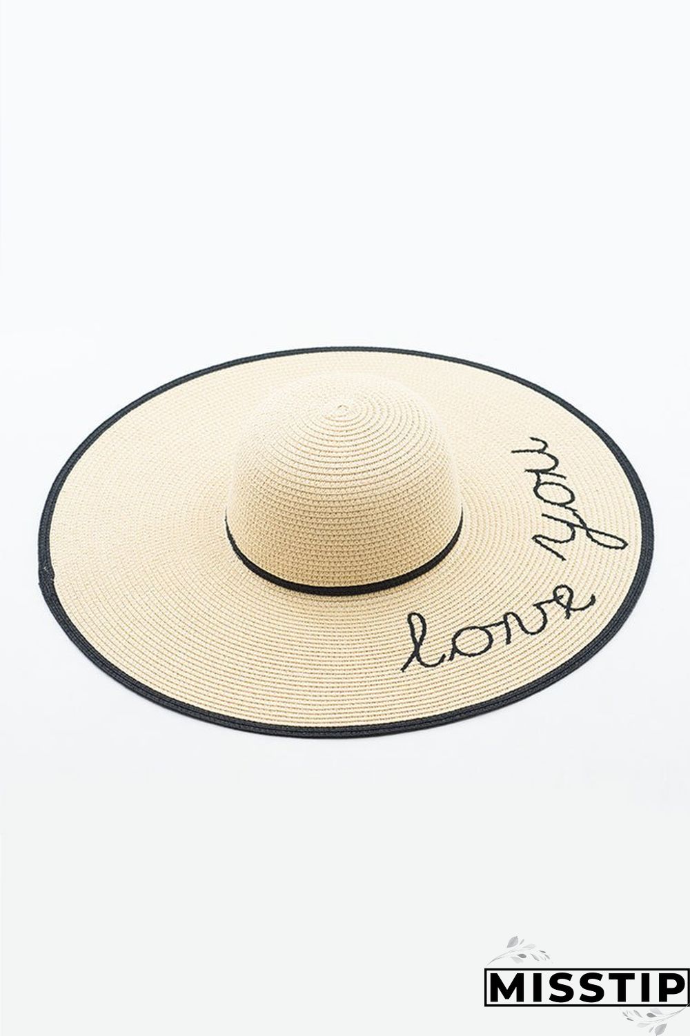 Embroidered Beach Sun Hat - MissTip