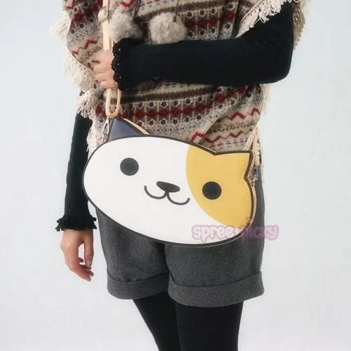 [Neko Atsume] Kitty Cat PU Bag SP165093