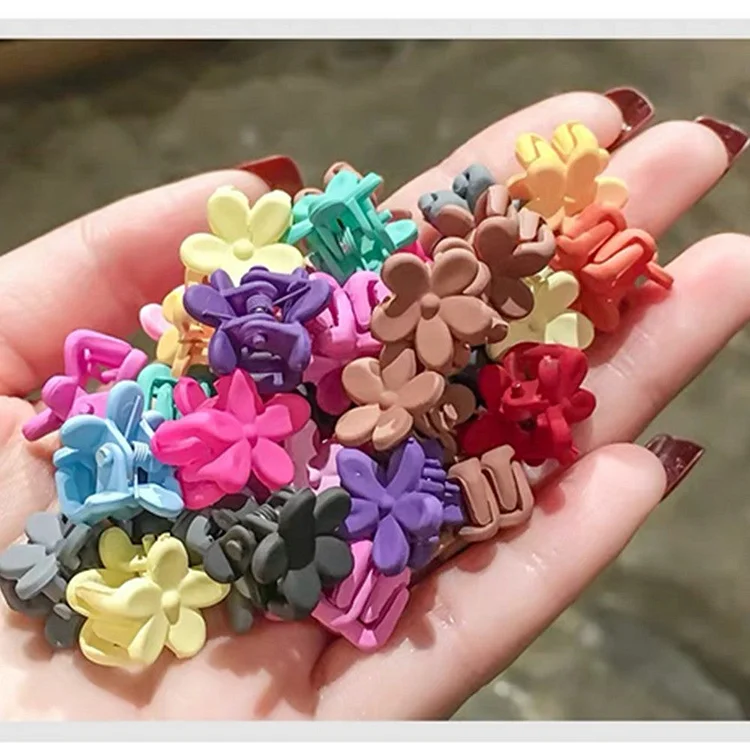 Assorted Color Beautiful Mini Hair Clips | 50PCS